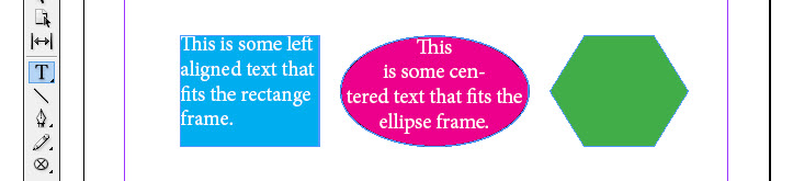 Using Text Within Shapes And Along Shape Paths With InDesign Pat Howe 
